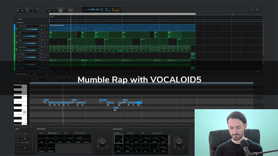 Mumble Rap with VOCALOID5 - VOCALOID - the modern singing synthesizer