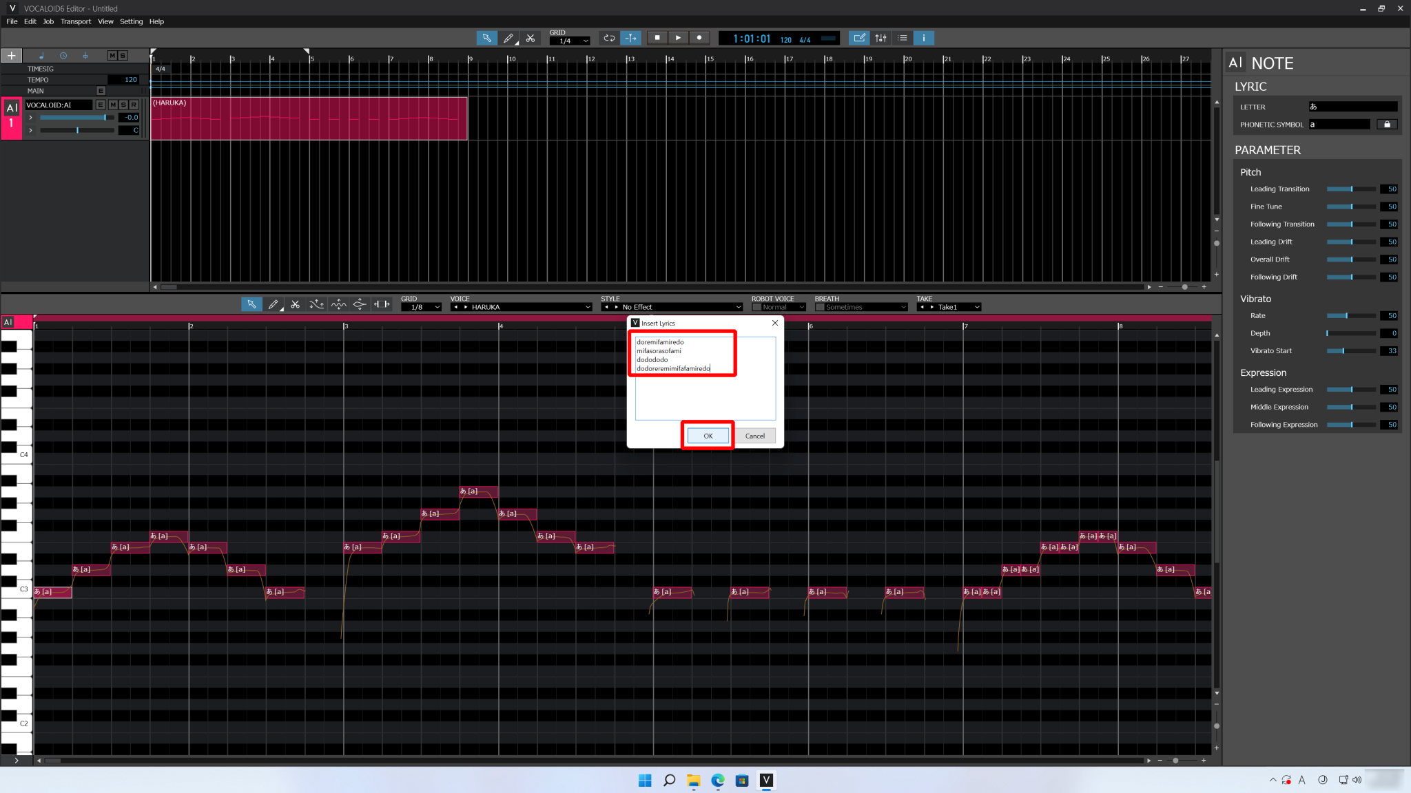 “Let’s have fun with VOCALOID!” vol.1 -Launch VOCALOID and data input ...