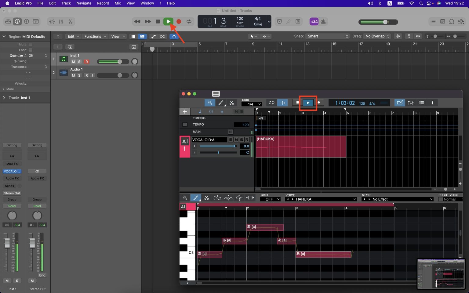 VOCALOID6 Setup guide for Apple Logic Pro - Official VOCALOID Website ...