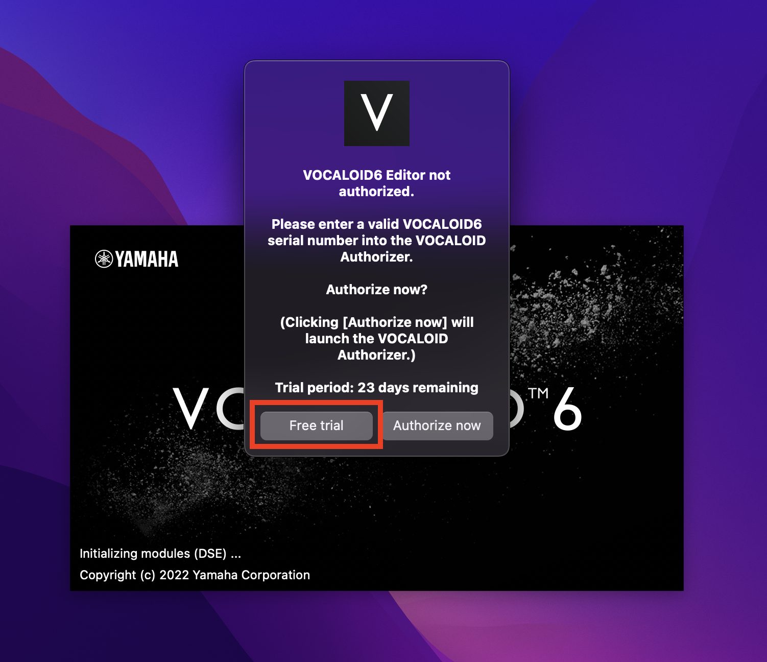 VOCALOID6 Trial Version Installation and Authorization (Mac) - VOCALOID ...