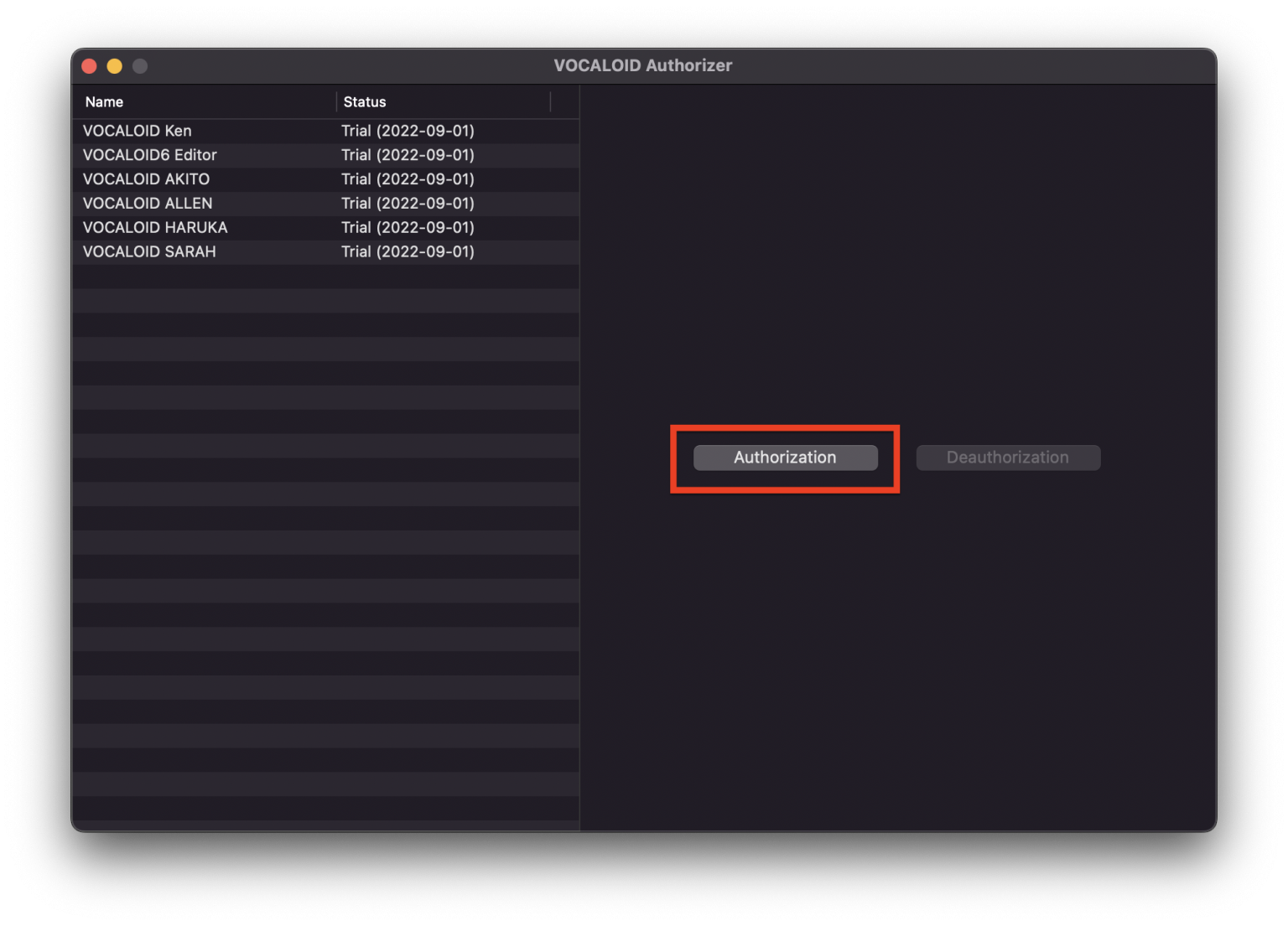 VOCALOID6 Installation and Authorization (Mac) - VOCALOID - the modern ...
