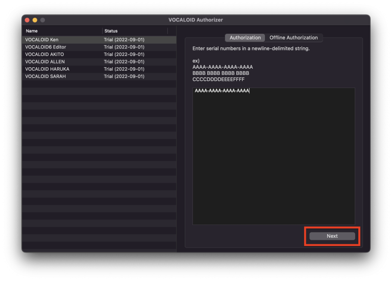 VOCALOID6 Installation and Authorization (Mac) - VOCALOID - the modern ...