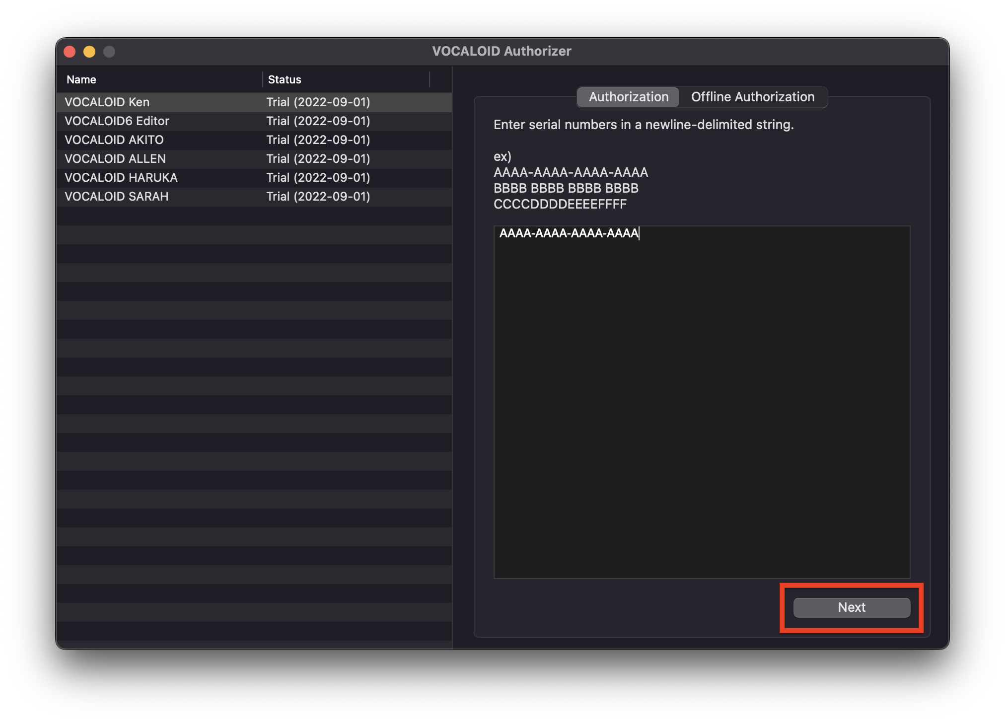 VOCALOID6 Installation and Authorization (Mac) - VOCALOID - the modern ...
