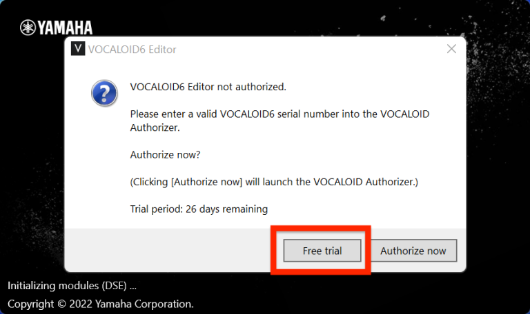 VOCALOID6 Trial Version Installation and Authorization (Windows ...