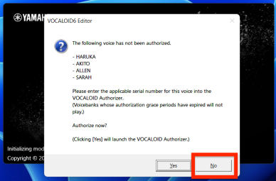 VOCALOID6 Trial Version Installation and Authorization (Windows) - VOCALOID - the modern singing ...