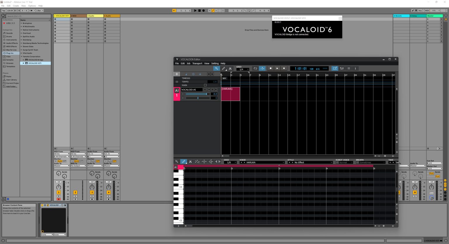 VOCALOID6 Setup guide for Ableton Live series - VOCALOID - the modern singing synthesizer