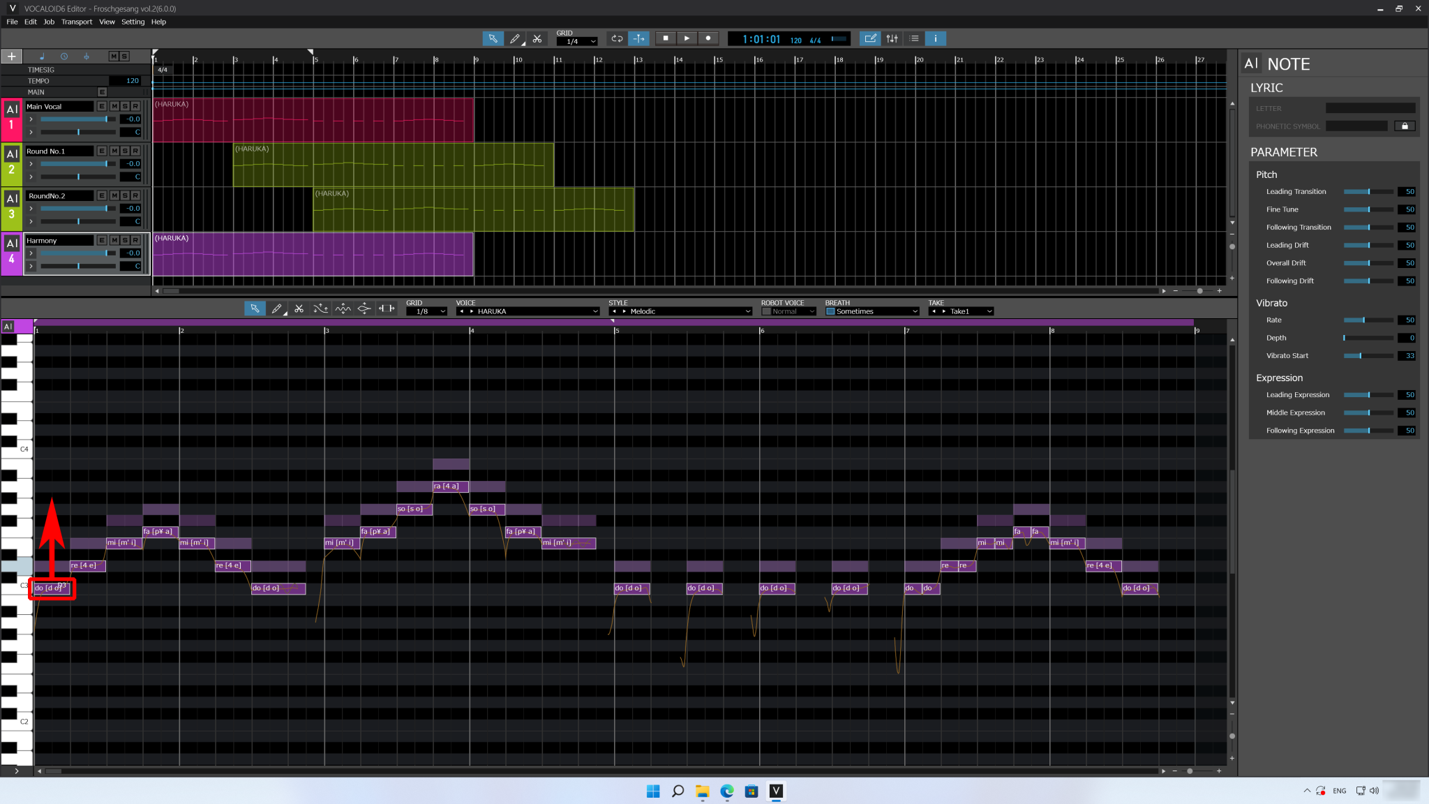 “Let’s have fun with VOCALOID!” vol.3 -Create round and the harmony ...
