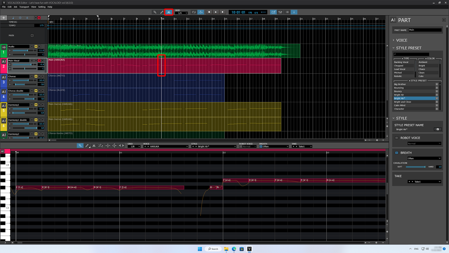“Let’s have fun with VOCALOID!” vol.6 -Adjusting effects and export ...