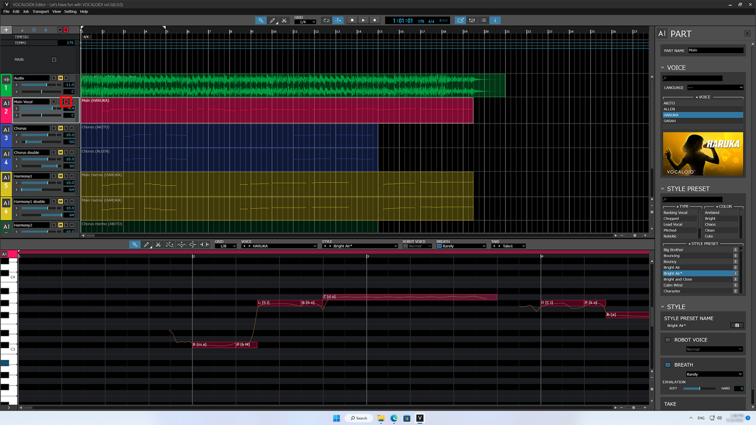 “Let’s have fun with VOCALOID!” vol.6 -Adjusting effects and export ...