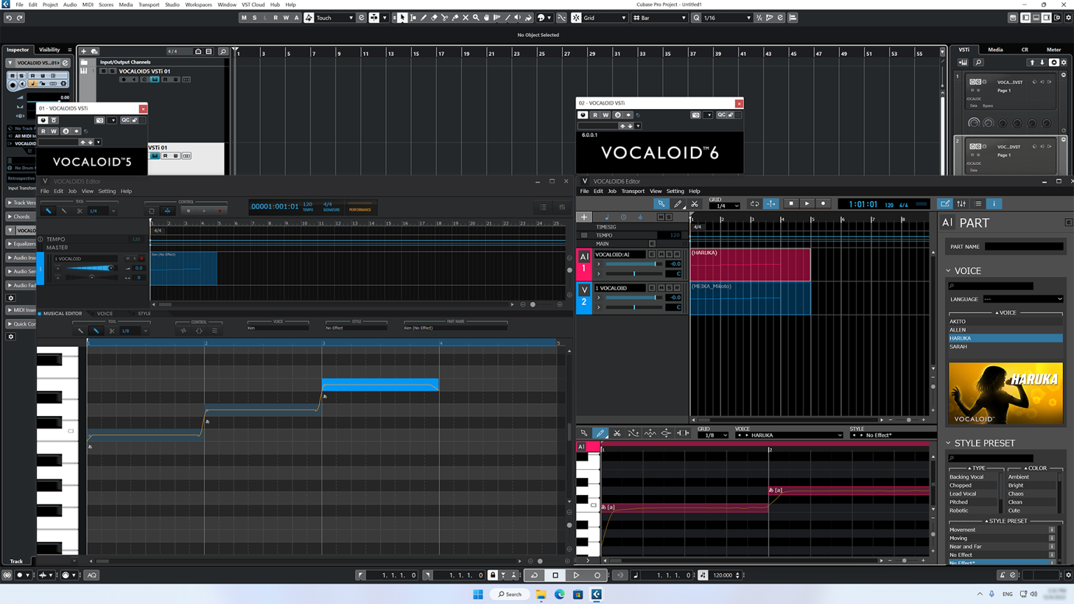 How to transfer sequence data created using the VOCALOID5 VSTi/AU plug ...