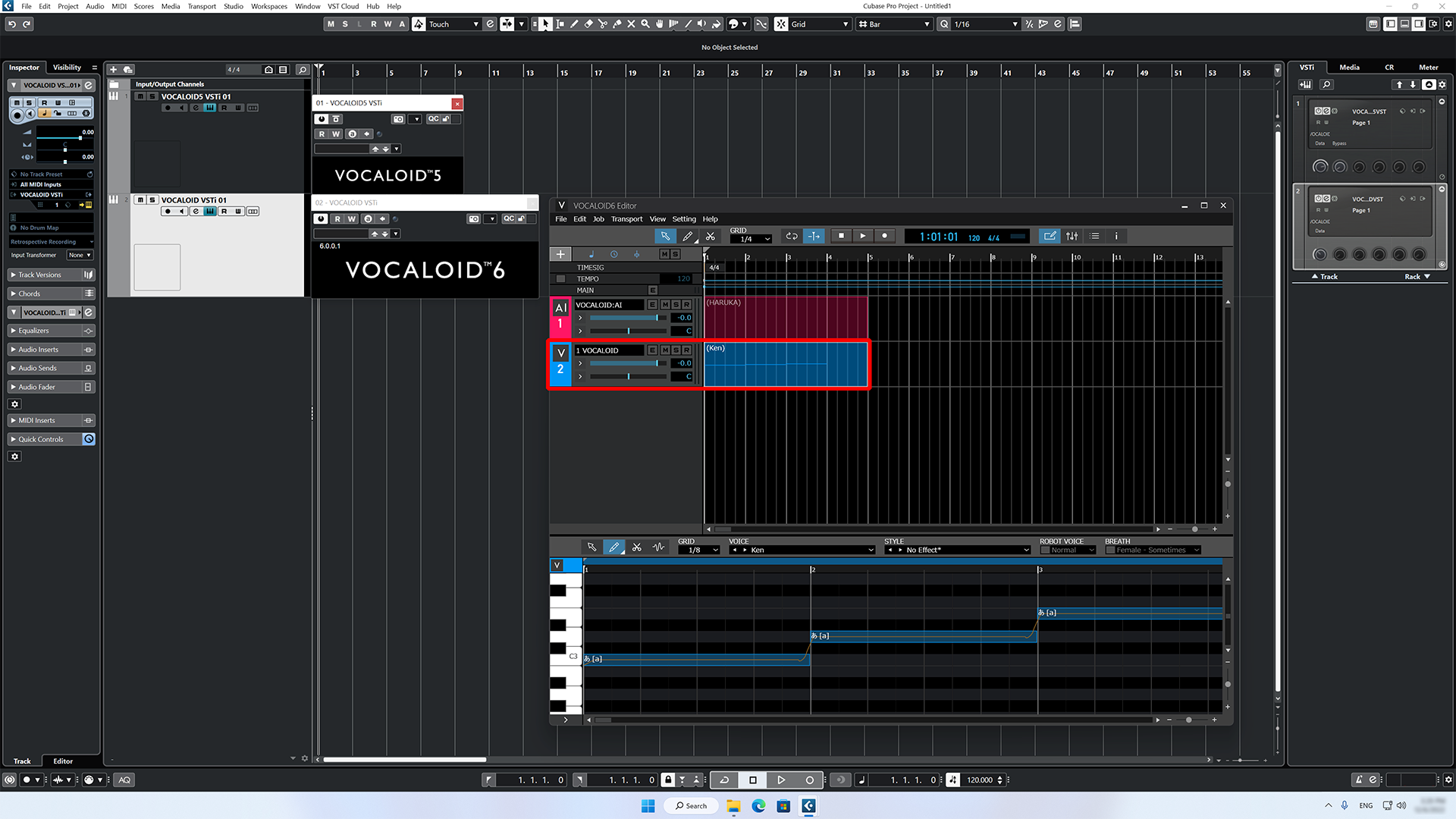 How to transfer sequence data created using the VOCALOID5 VSTi/AU plug ...