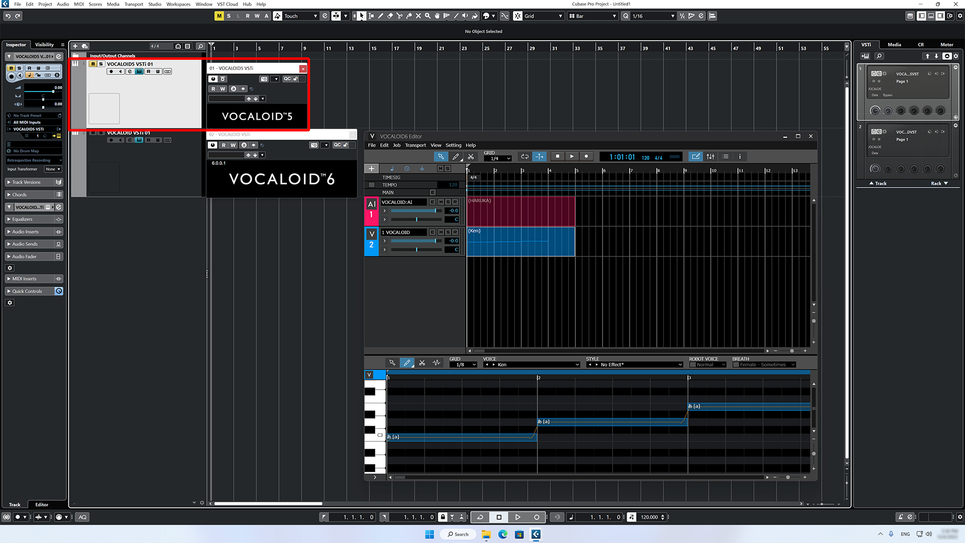 How to transfer sequence data created using the VOCALOID5 VSTi/AU plug ...