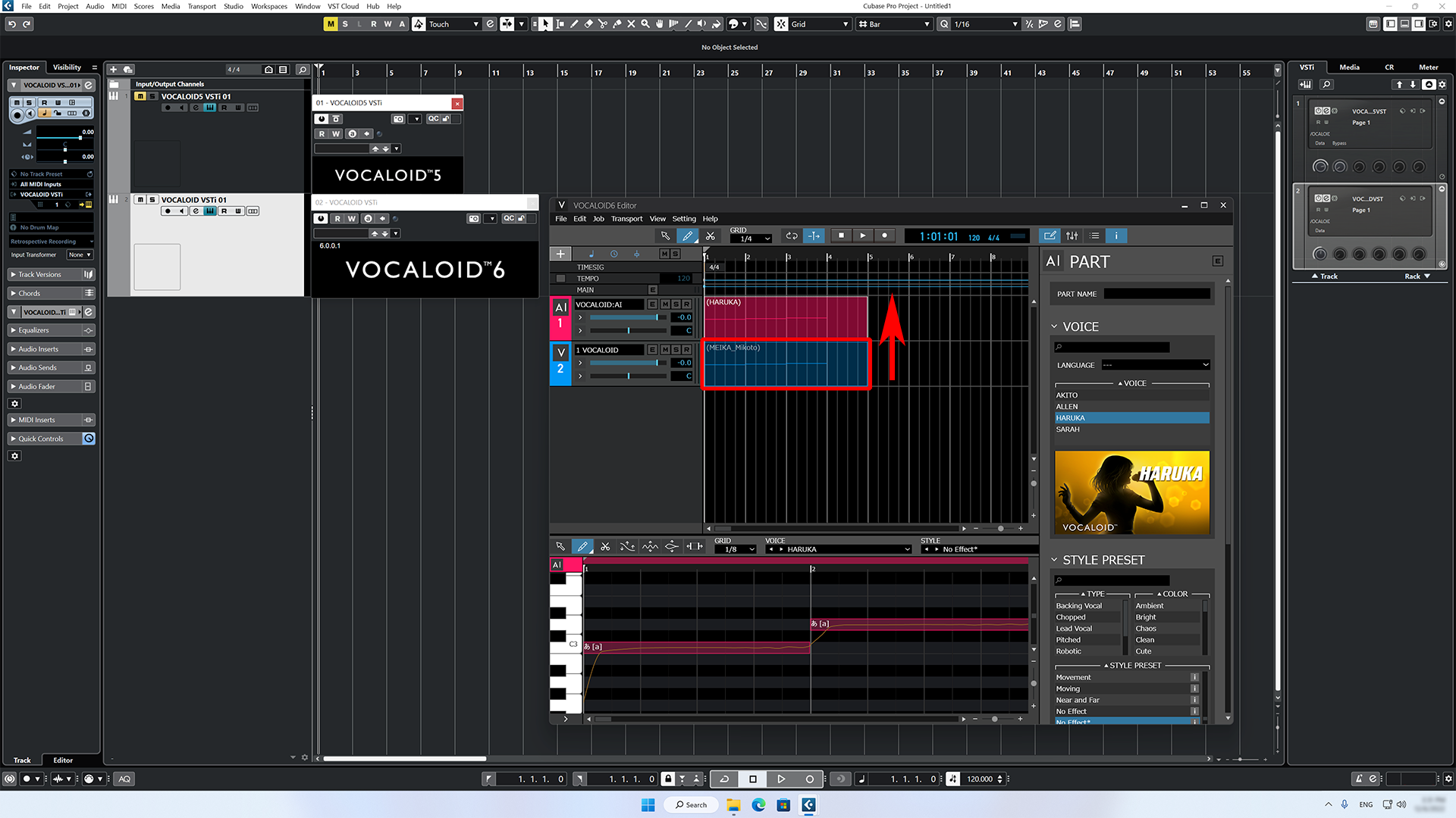 How to transfer sequence data created using the VOCALOID5 VSTi/AU plug ...