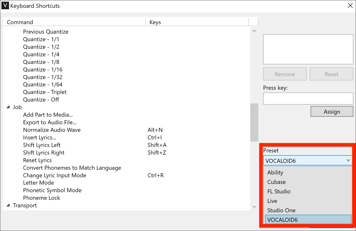 Many new useful functions, including shortcut editing! VOCALOID 6.2 ...