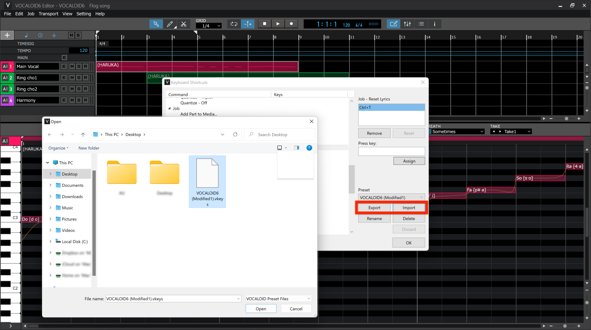 Many new useful functions, including shortcut editing! VOCALOID 6.2 ...