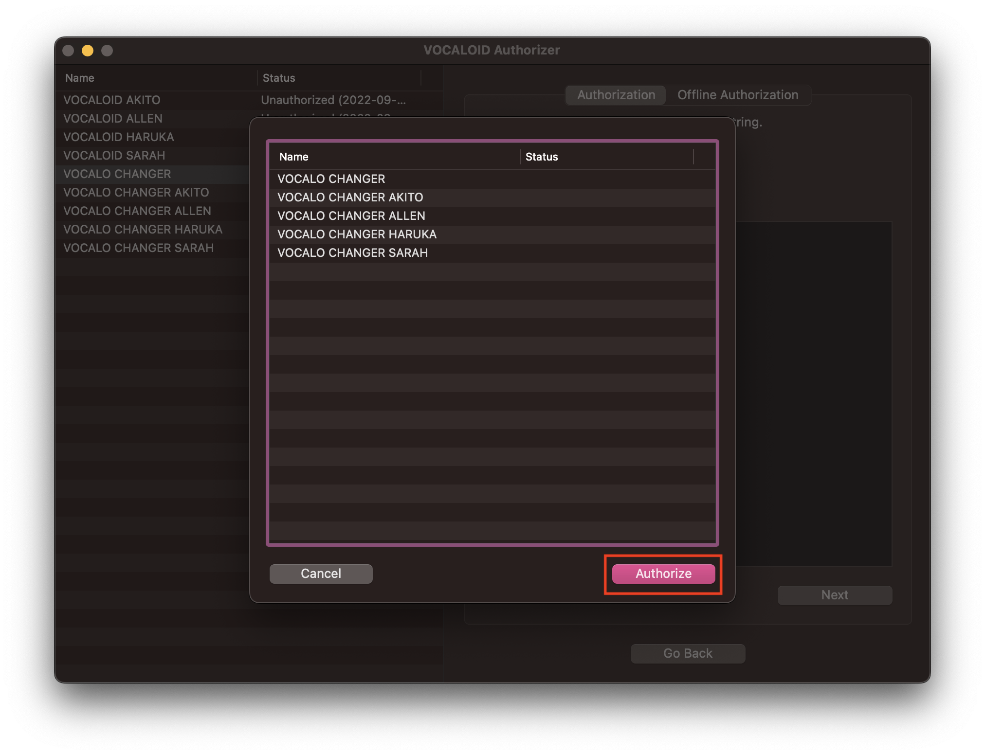 VOCALO CHANGER PLUGIN Installation and Authorization (Mac) - VOCALOID - the modern singing ...