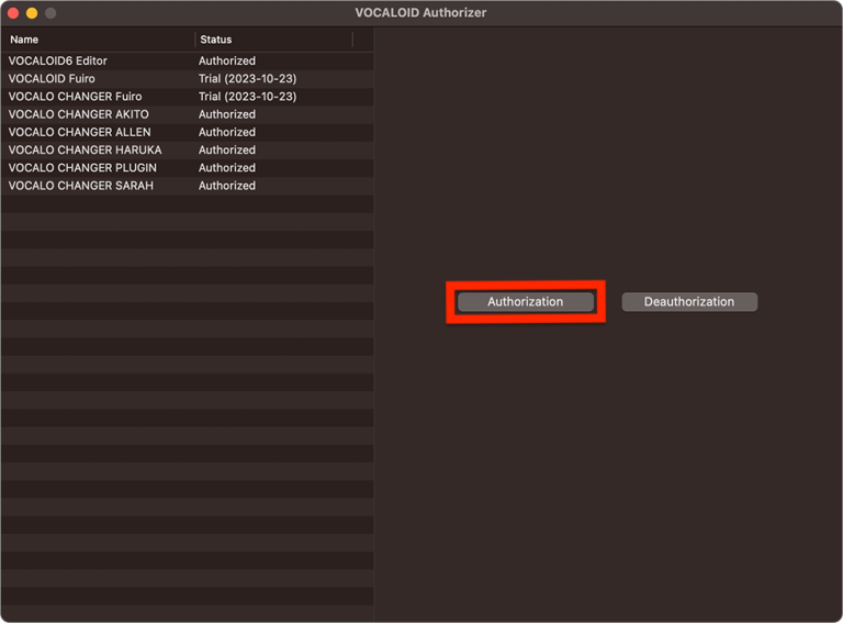 VOCALOID6 Voice banks Installation and Authorization (Mac) - VOCALOID ...