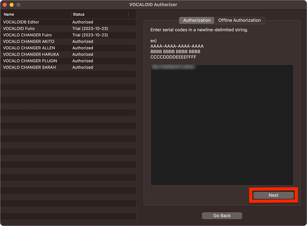 VOCALOID6 Voice banks Installation and Authorization (Mac) - VOCALOID ...
