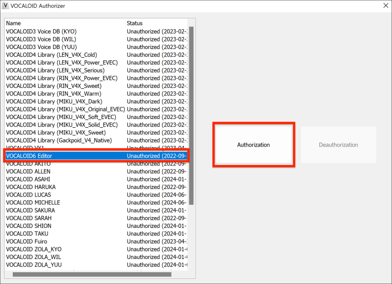 VOCALOID6 Editor Lite Installation and Authorization (Windows ...