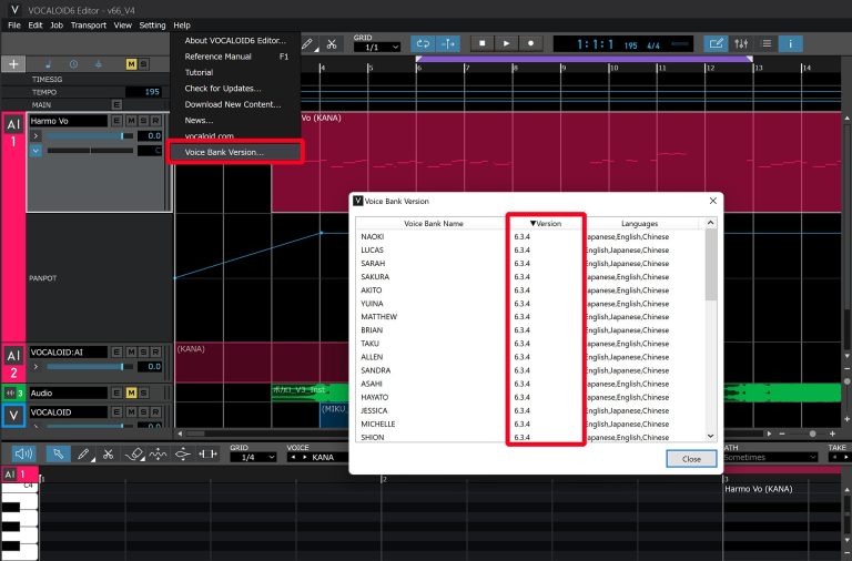 VOCALOID 6.6 Overview and Notes: More two VoiceBanks added for even ...