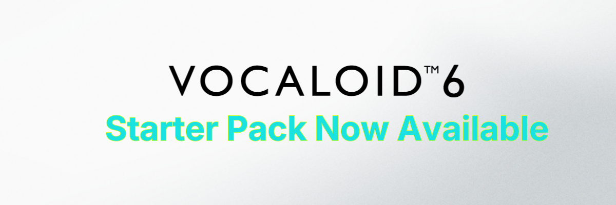 VOCALOID6 Starter Pack Now Available - Official VOCALOID Website ...